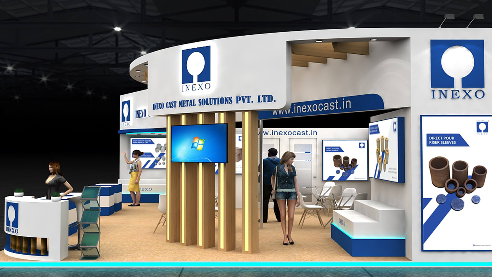 Inexo Cast Metal Solutions PVT. LTD. – Sun Exhibition & Design Solutions