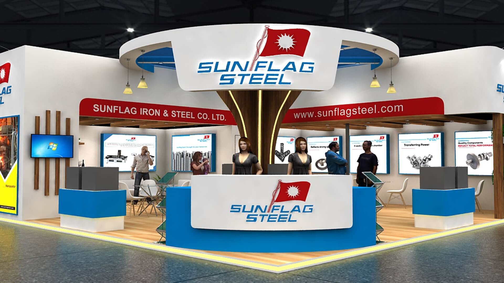 Sun Flag Steel – Sun Exhibition & Design Solutions