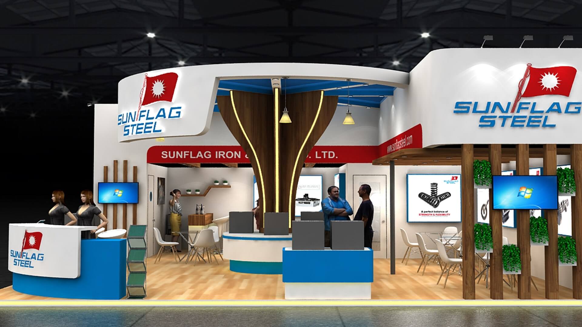 Sun Flag Steel – Sun Exhibition & Design Solutions