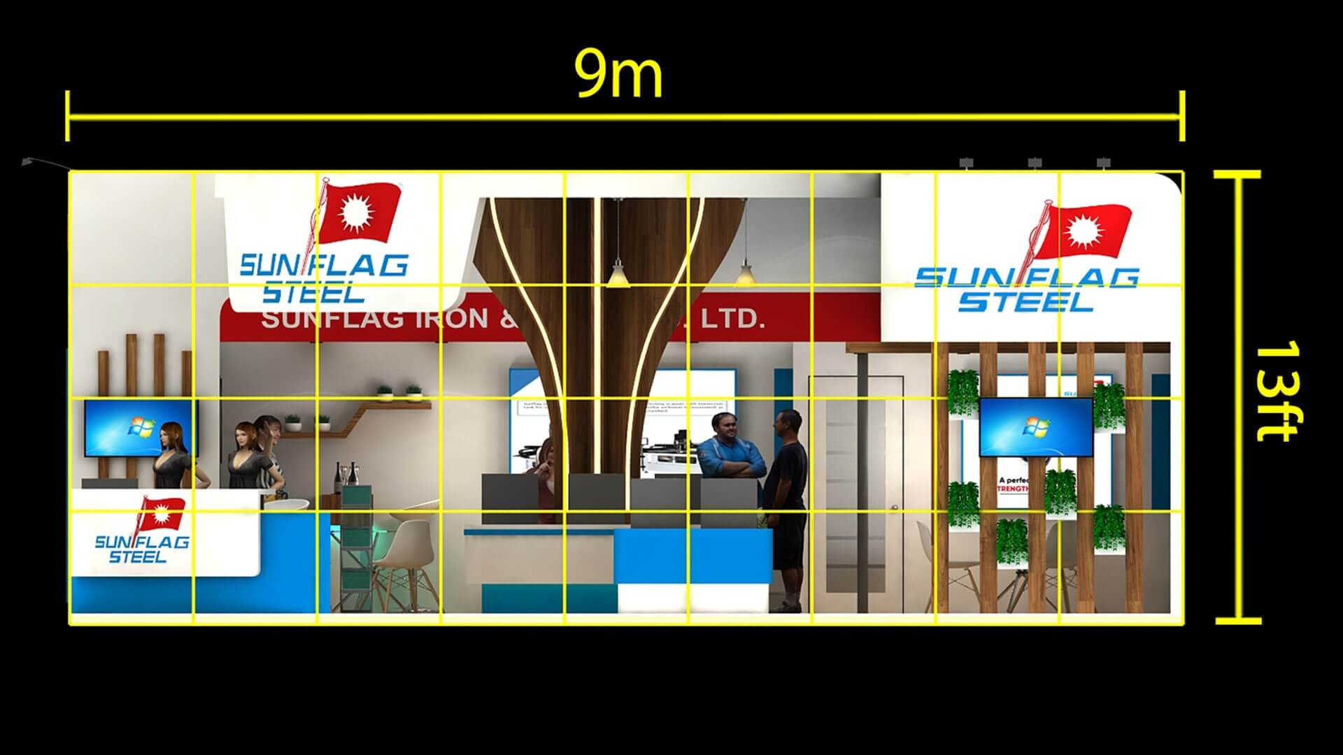 Sun Flag Steel – Sun Exhibition & Design Solutions